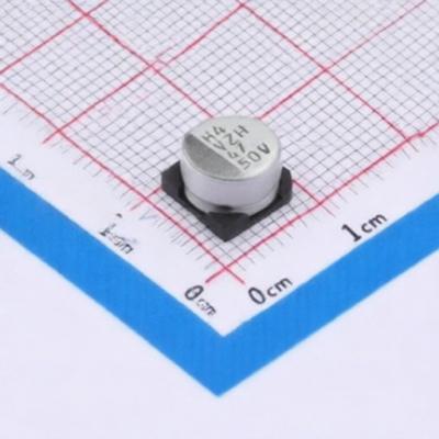 China High Reliability Aluminum Electrolytic Capacitor Lelon VZH470M1HTR-0806 for Surface Mount Applications for sale