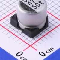 China SMD Aluminum Electrolytic Capacitors Lelon VZT470M1HTR-0606 Series with 2000 to 5000 Hours Endurance for sale