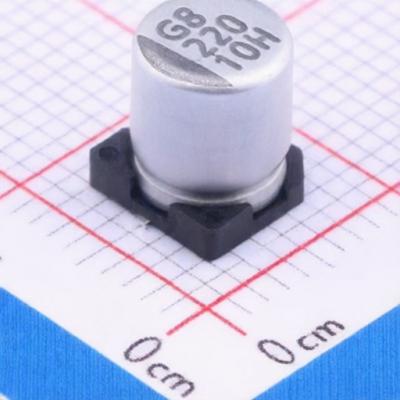 China Lelon VZH221M1ATR0607 SMD Capacitors Featuring Long Endurance and Compliance with Industry Standards for sale