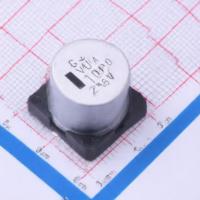 China High Temperature SMD Aluminum Electrolytic Capacitors Lelon VUA102M1ETR-1616 for Electronics Modules for sale