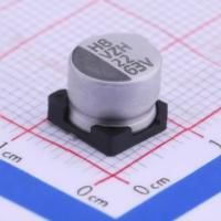 China SMD Capacitors Featuring Lelon VZH220M1JTR-0806 with RoHS Compliance and High Capacitance Stability for sale