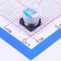 China Organic conductive polymer capacitors solid SMD type Lelon OVK121M1ATR-0606 providing performance and low ESR for sale