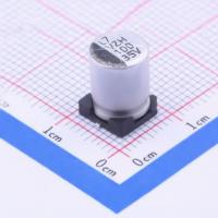 China SMD Aluminum Electrolytic Capacitors Featuring Lelon VZH101M1VTR-0810 for Surface Mounting Applications for sale