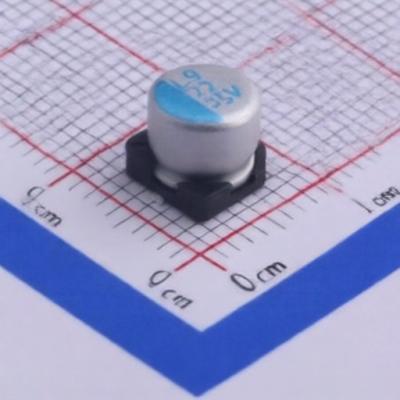 China RoHS Compliant Organic Conductive Polymer Capacitor Lelon OCV220M1VTR-0606 Solid SMD Ultra Low ESR for sale