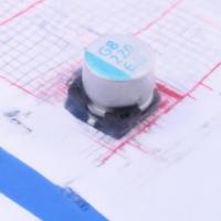 China Durable Solid SMD Capacitors Lelon OCV221M0JTR-0606 Featuring Organic Conductive Polymer and Low ESR for sale