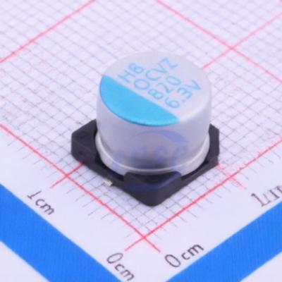 China Durable Organic Conductive Polymer Capacitors Featuring Lelon OVZ821M0JTR-1008 and RoHS Certification for sale