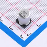 China SMD Aluminum Electrolytic Capacitors Lelon VUA221M1ETR-0810L Designed For Harsh Operating Conditions for sale
