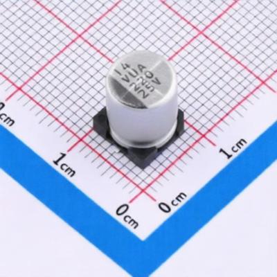 China SMD Aluminum Electrolytic Capacitors Lelon VUA221M1ETR-0810L Designed For Harsh Operating Conditions for sale
