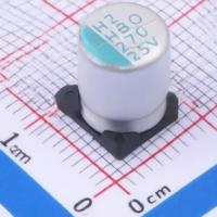 China Conductive Polymer Hybrid Capacitor Lelon HBO271M1ETR-0810 with 4000 Hours Assured Operation Time for sale