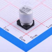 China Surface Mount Aluminum Electrolytic Capacitor Lelon VZH221M1CTR-0607 with Stable Electrical Properties for sale