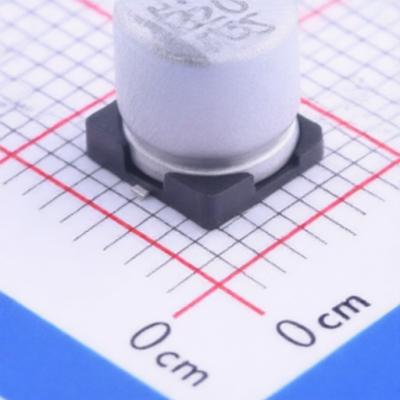 China Aluminum electrolytic capacitor Lelon VES221M1CTR-0607 designed for performance on high density pc boards for sale