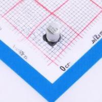 China Durable Aluminum Electrolytic Capacitor Lelon VEJ100M1CTR-0406 Suitable for Surface Mount Technology for sale