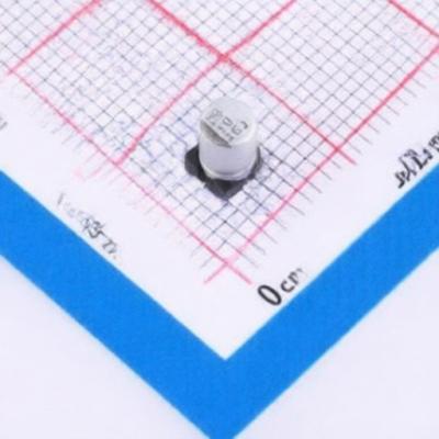 China Durable Aluminum Electrolytic Capacitor Lelon VEJ100M1CTR-0406 Suitable for Surface Mount Technology for sale