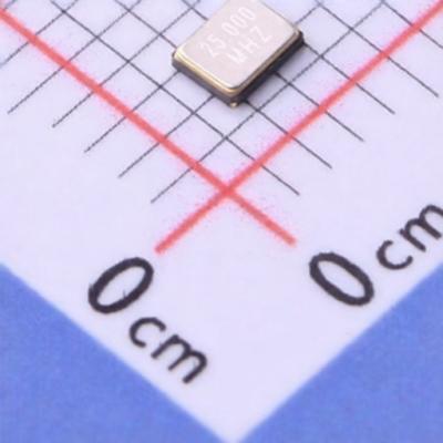 China High precision 2.5 x 2.0 millimeter SMD crystal LIMING 2520-25-20-10-10/A with ceramic package and tape reel packaging for sale