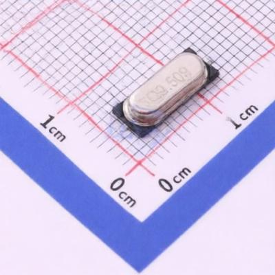 China Electronic Crystal Oscillator LIMING 49SSMD-9.509-20-10-10/B with Mechanical Size 12.2x4.8x3.0mm and Frequency Stability for sale