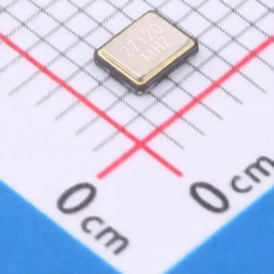China Electronic Component SMD 3225 Crystal 27.12MHz Frequency Stability 10ppm Nominal Load 12pF LIMING 3225-27.12-12-10-10/4B for sale