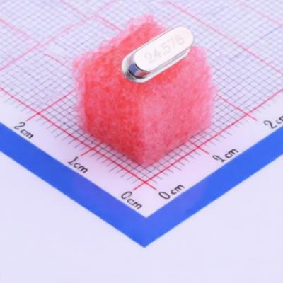 China Frequency Stability Load Capacitance Specification Electronic Component LIMING 49S-24.576-20-20-20/A for sale