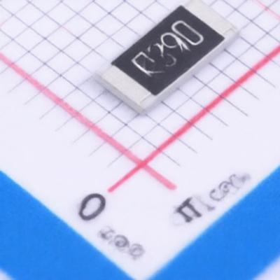 China Thick film chip resistors LIZ CR2512J1R390G with lead free construction and various tolerance options for sale