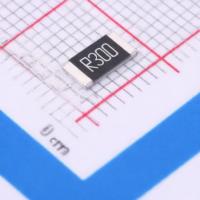 China Low Resistance Thick Film Chip Resistor LIZ CR2512J1R300G RoHS Compliant Pb Free Halogen Free for sale