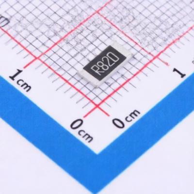 China Lead free thick film chip resistor LIZ CR2512F1R820G suitable for various electronic system designs for sale