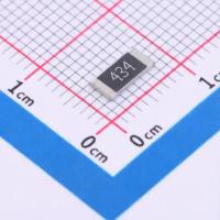 China Thick film chip resistor LIZ CR2512J10434G with silver conductive layer and epoxy protective coating for sale