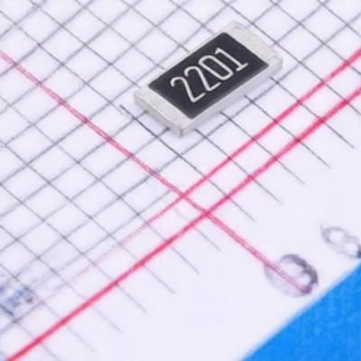 China Thick film chip resistor LIZ CR2010F22201G featuring nickel chromium side conductive layer for stable electronic for sale