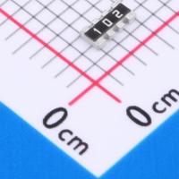 China Electronic Thick Film Chip Array Resistors 1K Resistance 5 Percent Tolerance LIZ CA034AJA0102G Model for sale
