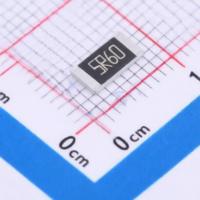 China Thick film chip resistor LIZ CR2512F15R60G with RuO2 glass resistive layer and matte tin termination for sale