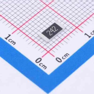 China Thick film chip resistors LIZ CR2512J10242G with epoxy marking and stable electrical characteristics for sale