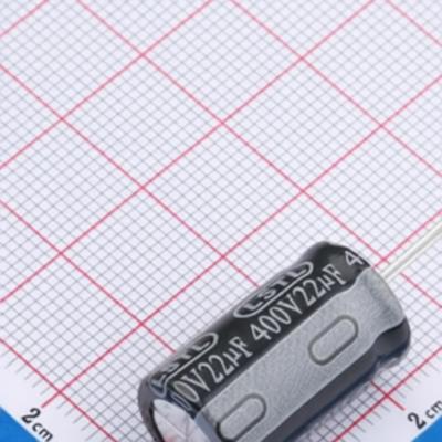 China Polar Aluminum Electrolytic Capacitor LSTL R0288H2G220W020M00 CD288H Series 50 Volt 22uF Capacitance for sale