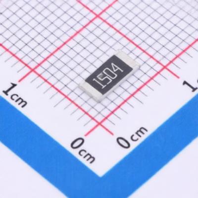 China Lead free chip resistor LIZ CR2512F11504G with wide tolerance range and high maximum working voltage for sale