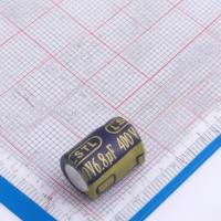 China Polar Aluminum Electrolytic Capacitor LSTL R00LGD2G6R8G12EM00 Rated Voltage 400V Capacitance 6 8uF for sale