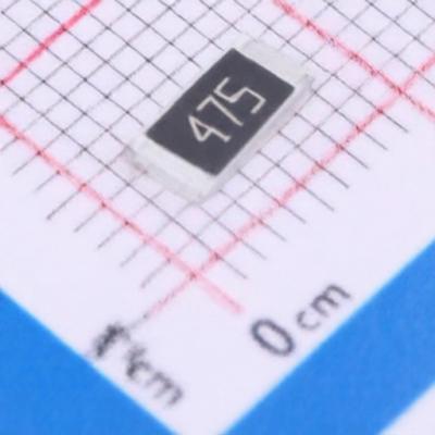 China Lead free thick film chip resistors LIZ CR2512J10475G with multiple resistance values and rated power for sale