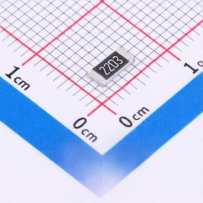 China Durable Chip Resistors Thick Film Type LIZ CR2010F22203G with Nickel Barrier Layer and Epoxy Marking for sale