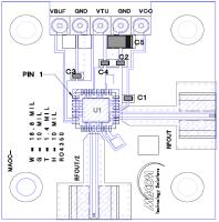 China MACOM MAOC-010334-TR0500 VCO Featuring Low Phase Noise Wide Tuning Range and Integrated Buffer Amplifier for sale