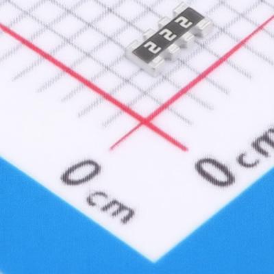 China Thick Film Chip Array Resistors Model LIZ CA034AJA0222G with Wide Resistance Range and High Reliability for sale