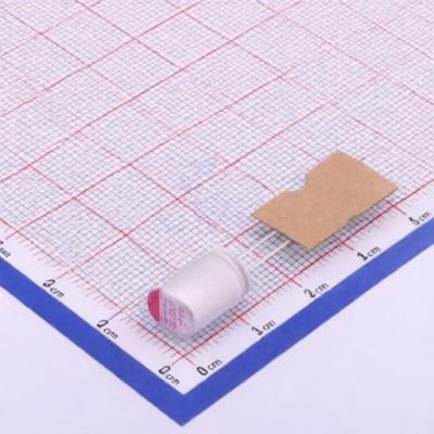 China Durable Man Yue Tech ULR108M1AF1ATB Conductive Polymer Aluminum Capacitor Suitable for High Current Circuits for sale