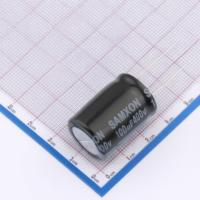 China SAMXON Aluminum Electrolytic Capacitors Man Yue Tech EKM107M2GL25RRS1P for miniature and large can types for sale