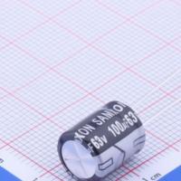 China Aluminum Electrolytic Capacitor Man Yue Tech EGT107M1JG1BRR for Vibration Resistant Electronic Circuits for sale
