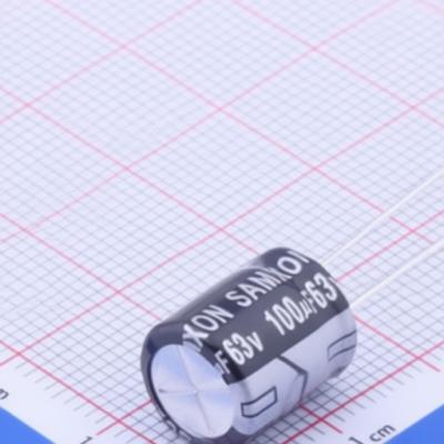 China Aluminum Electrolytic Capacitor Man Yue Tech EGT107M1JG1BRR for Vibration Resistant Electronic Circuits for sale