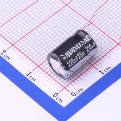 China aluminum electrolytic capacitor Man Yue Tech ESK227M1EF12CB suitable for audio power supply and communication equipment for sale