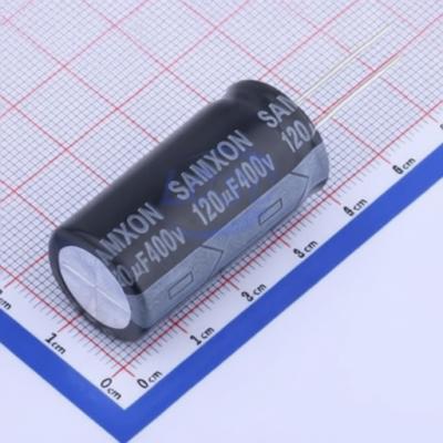 China polar aluminum electrolytic capacitor Man Yue Tech ERT127M2GL35RR designed for electronic device applications for sale