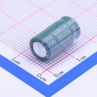 China performance Man Yue Tech EGF337M1VF16CB aluminum electrolytic capacitor for power supply applications for sale