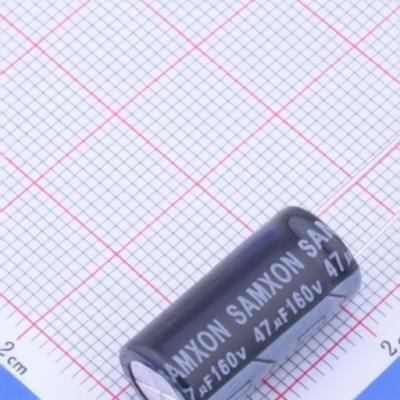 China aluminum electrolytic capacitor Man Yue Tech ERD476M2CG20RR designed for high temperature and long life operation for sale