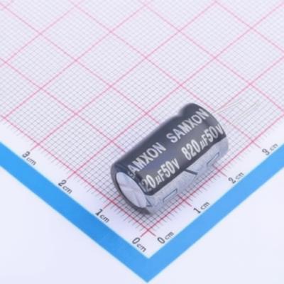 China Aluminum Electrolytic Capacitors With Vinyl Sleeve And Rubber Seal Man Yue Tech EGT827M1HI20CS Model for sale
