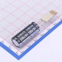 China Man Yue Tech EGT228M1VI30TCS0P-R aluminum electrolytic capacitor for audio and electronic devices for sale