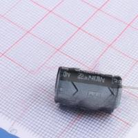 China aluminum electrolytic capacitor Man Yue Tech EKM226M2GI20RRS1P ideal for electronic power supply applications for sale