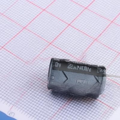 China aluminum electrolytic capacitor Man Yue Tech EKM226M2GI20RRS1P ideal for electronic power supply applications for sale