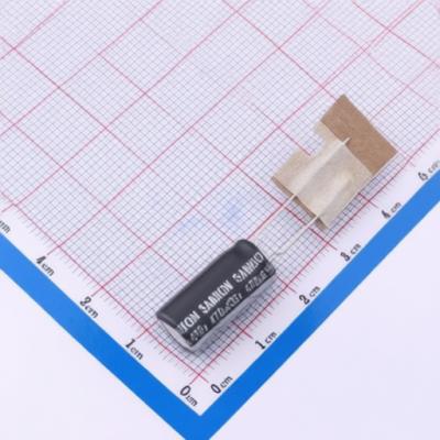China Miniature capacitor Man Yue Tech EGT477M1VF16TCS0P-R with wide temperature range and long operational life for sale