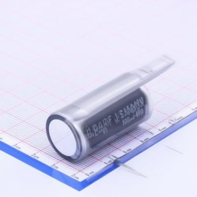 China Long life aluminum electrolytic capacitor Man Yue Tech ERT107M2WL35RR for electronic circuit performance for sale